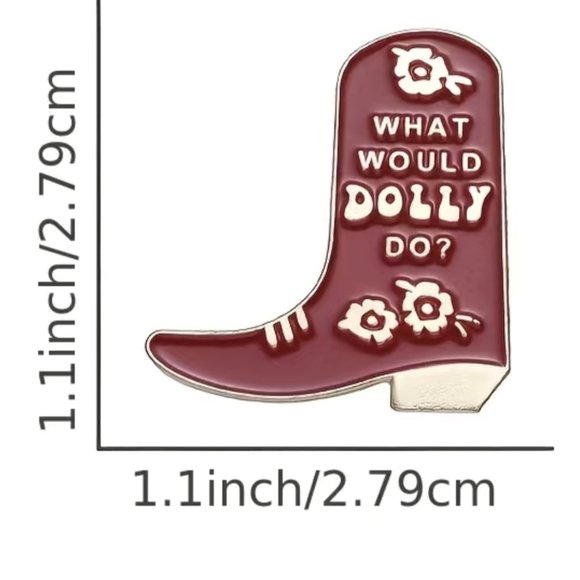 Jewelry | What Would Dolly Do Fun Pin Brooch Dolly Parton Country ...